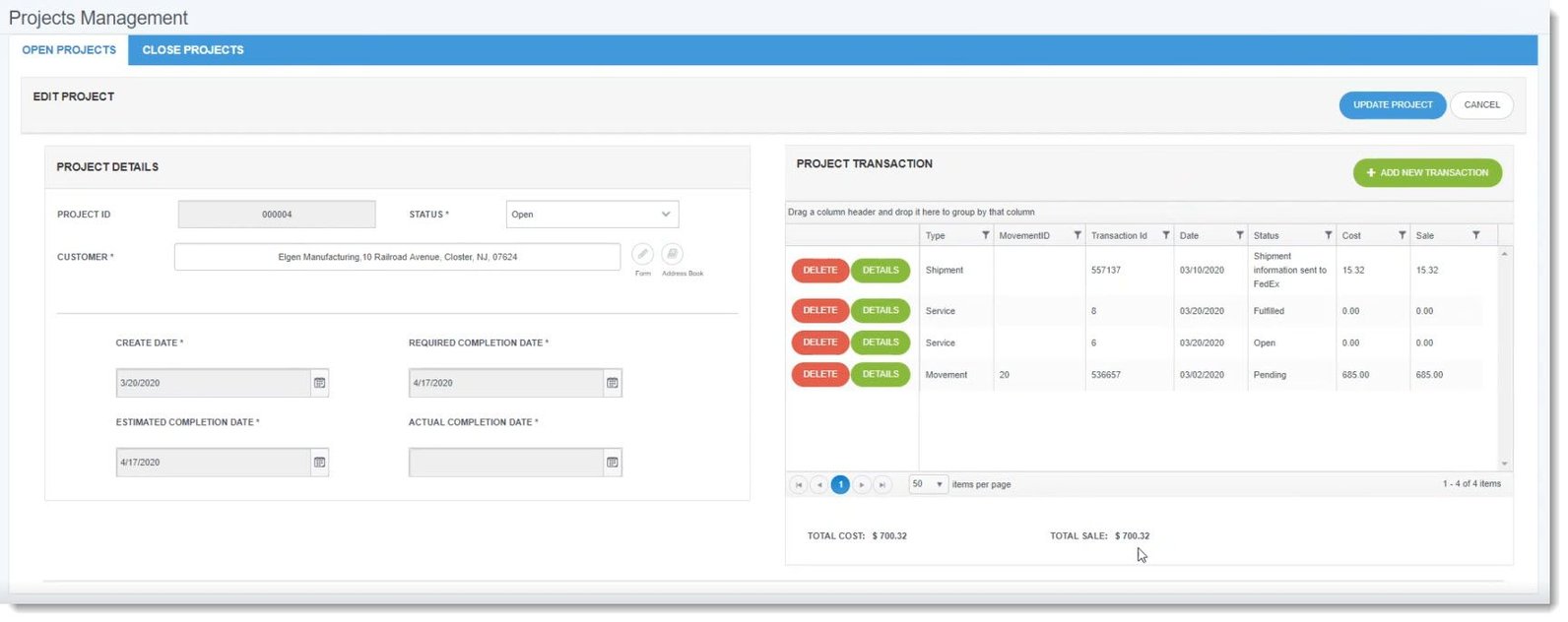 Enhanced Project Management & Service Tools Added To FreightPOP's TMS